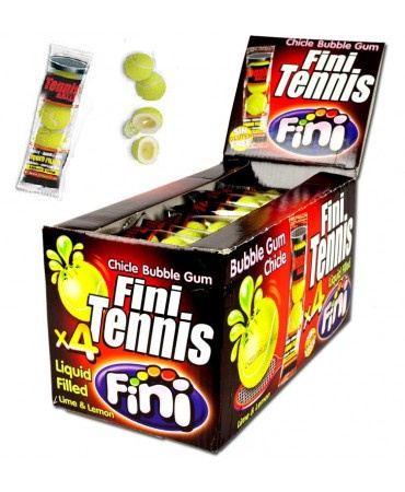 Žvýkačky - Fini žvýkačky 4ks tennis 5g 50ks | Shop