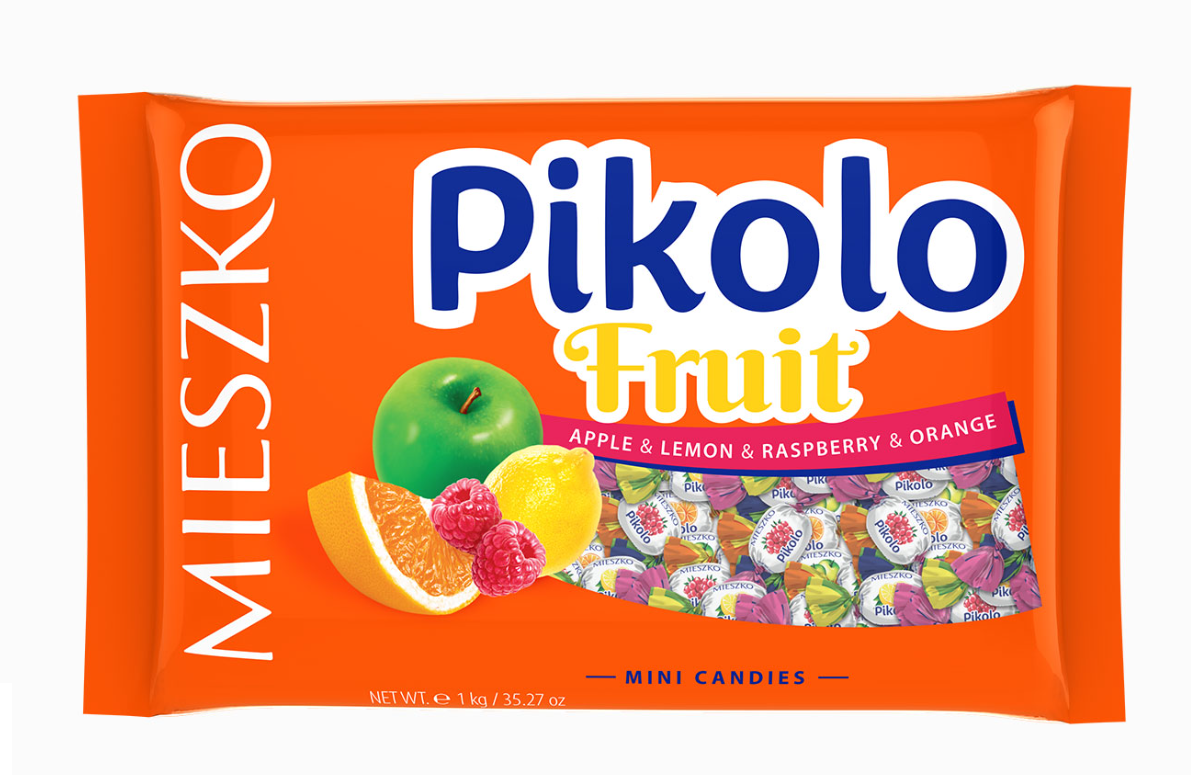 Bonbóny - MIESZKO Pikolo fruit bonbóny 1 kg | Shop