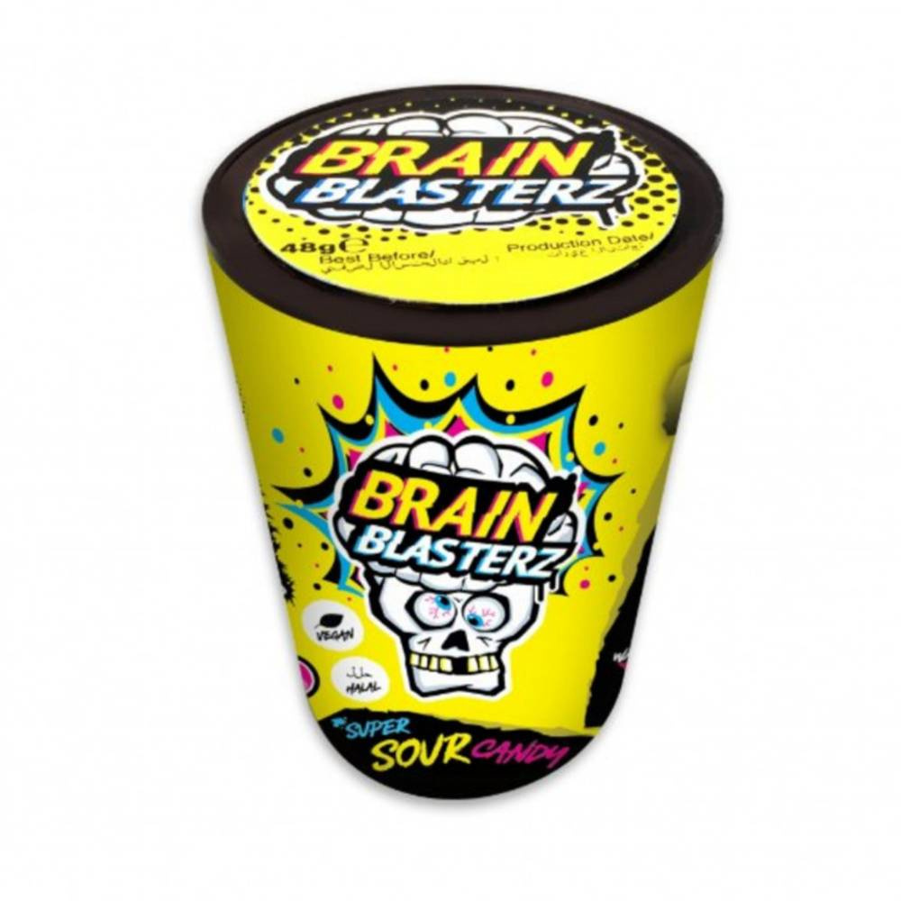 Bonbóny - Brain Blasterz Hard Sour Candy Level 5 Sour 48g CHN | Shop