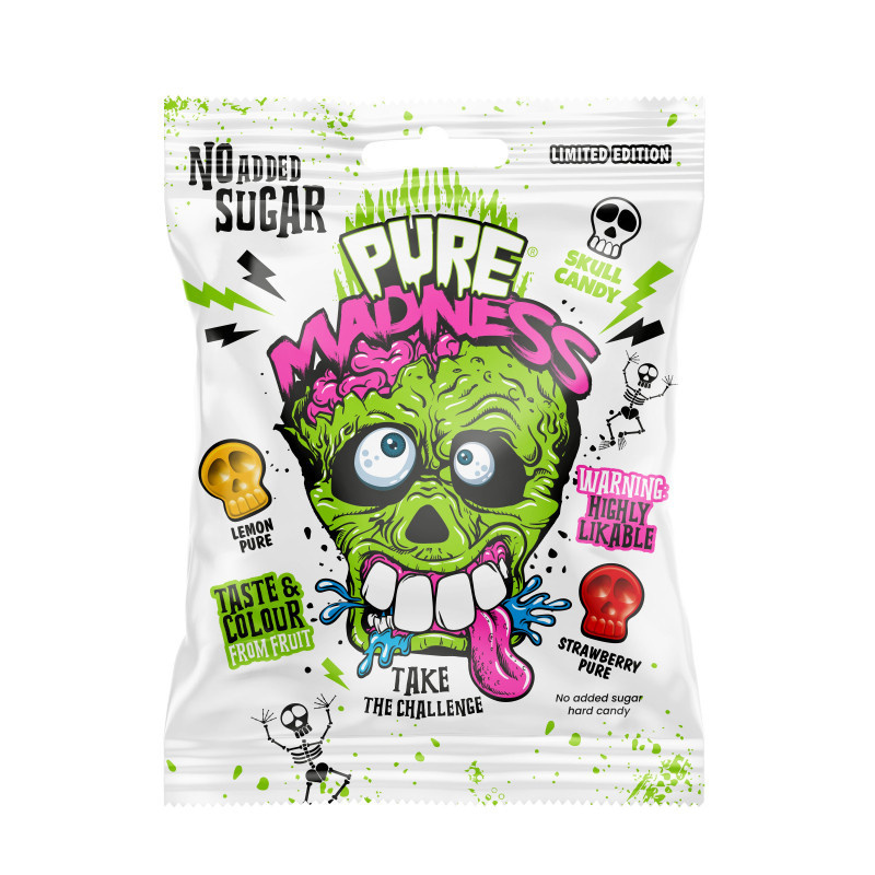 Bonbóny - ARGO PURE MADNESS extra kyselé bonbóny 60 g | Shop