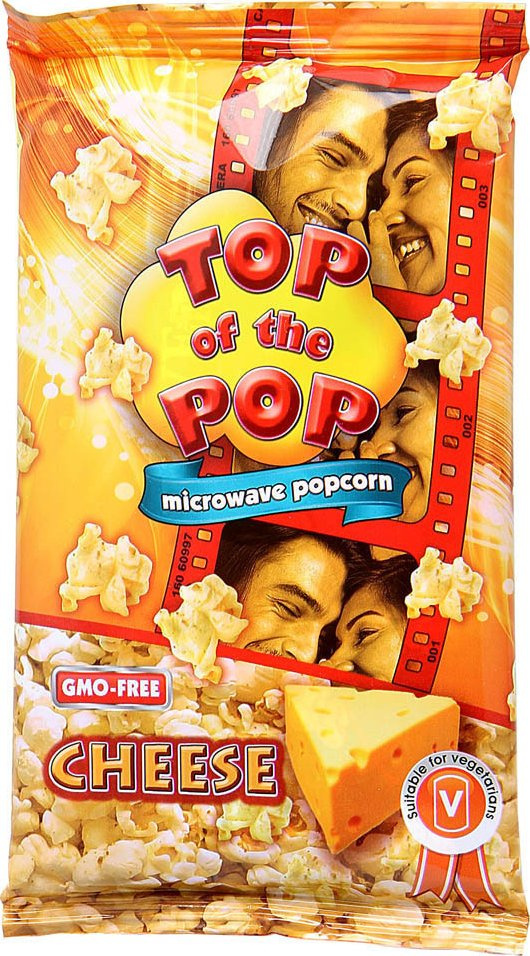 Popcorn - Top of The Pop Popcorn top pop 100g cheese/sýrový/ | Shop